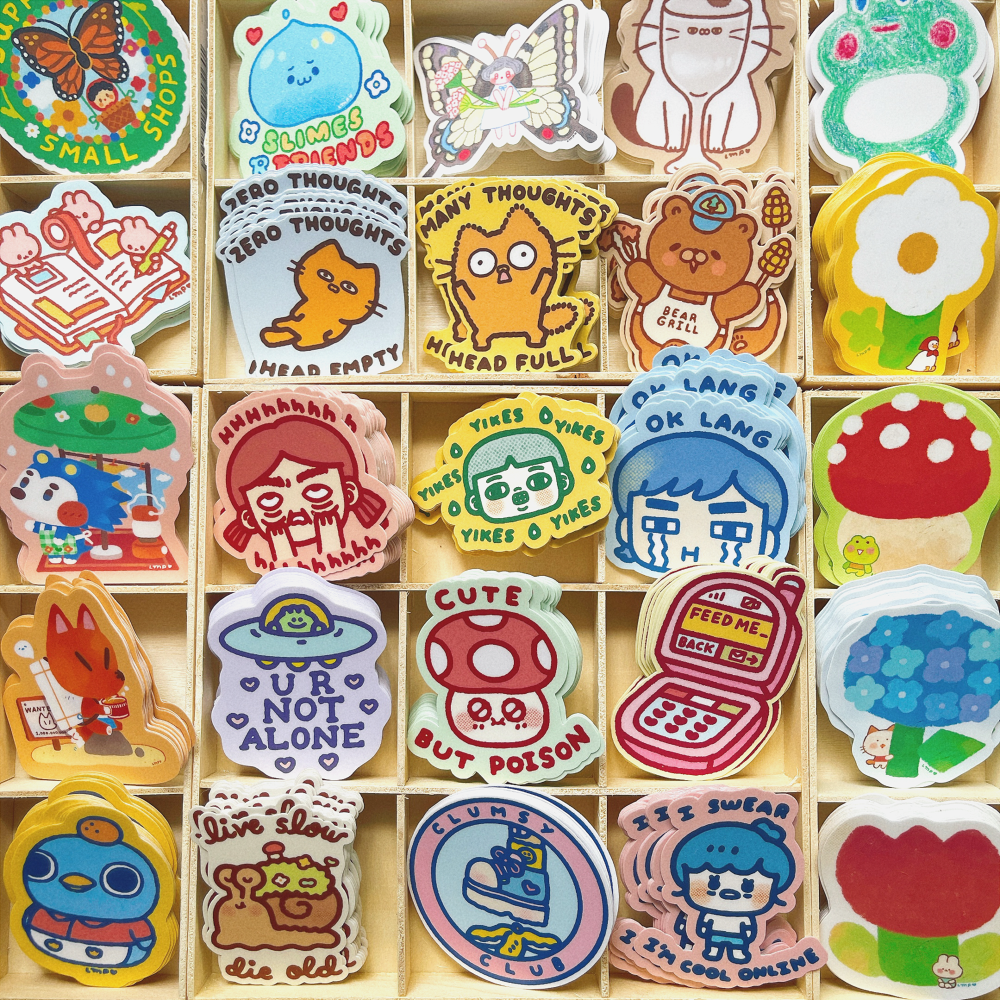 Vinyl Individual Stickers – Whimsicute