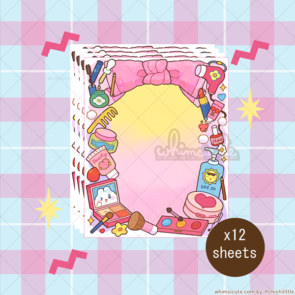 Getting Ready Loose Notes - 12 sheets – Whimsicute