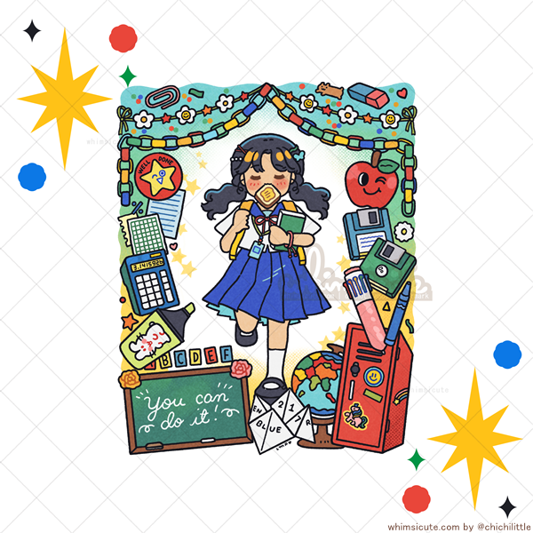 Star Student - Vinyl Sticker – Whimsicute