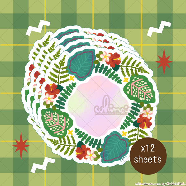 Rainforest Loose Notes - 12 sheets – Whimsicute